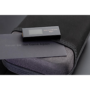 CAYIN RU7 Portable USB DAC/Amp Dongle with 1-Bit Resistive Ladder DAC, DSD64/128/256 Support, OLED Screen, and Included Leather Case