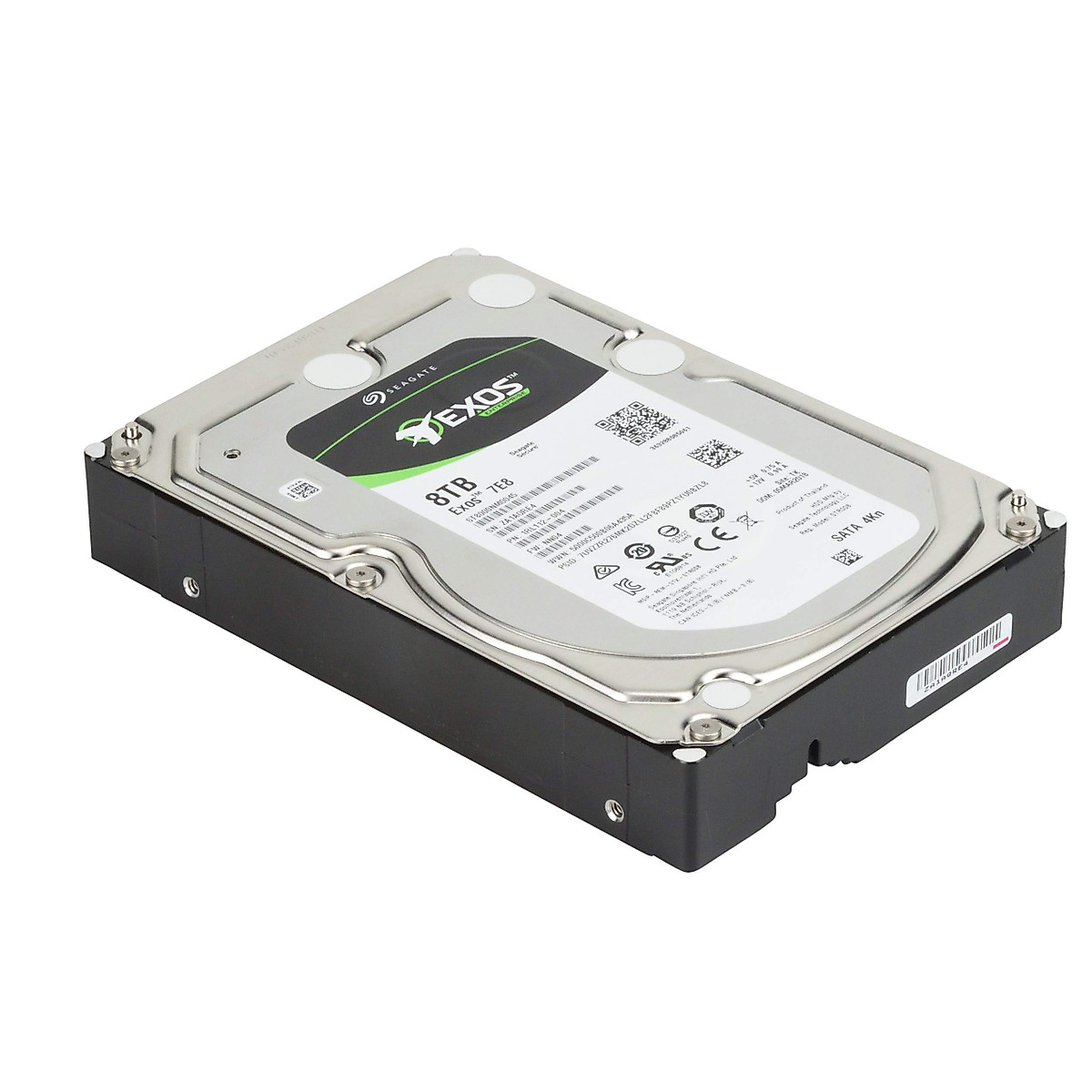 Seagate Enterprise Capacity 3.5 HDD 8TB 7200 RPM SATA 6Gb/s 256MB Cache 4Kn 3.5-Inch Enterprise Hard Disk Drive (ST8000NM0045)