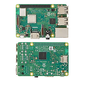 DIGISHUO 9 in 1 Complete Starter Kit Raspberry Pi 3 Model B+(B Plus) Module&Two Cases&HDMI Cable&32G SD Card&Heatsink kit&Fan