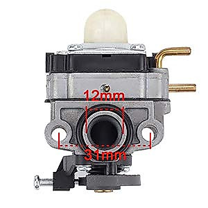 Hayskill 75306258A Carburetor for Ryobi RY252CS RY253SS RY251PH RY254BC 2 Cycle 25cc Gas String Trimmer Carb Replace 753-06258A 753-06258 307160001 316299372
