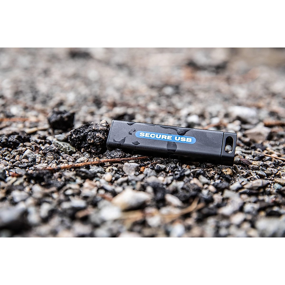 SecureData SecureUSB KP 16GB Hardware Encrypted USB 3.0 Flash Drive FIPS 140-2 Level 3 Unlock via Keypad TAA Compliant, CJIS, HIPAA, CMMC, GDPR Compliant, Works with Mac and Win Free AV