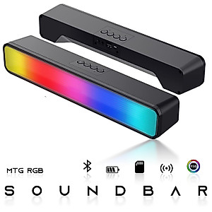 TechMagnet RGB Desktop Computer PC - Intel Core i5, 16GB ARGB RAM, 256GB SSD, 32 inch Curved Monitor with RGB Keyboard with AI-Enabled Copilot Key Mouse and RGB Soundbar Win 10 Pro (Renewed)