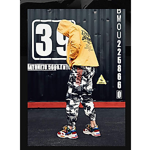 Men's Rainbow Color Running Sneakers,Soft Sole Shock Absorbing Comfortable Breathable Training Fitness Mountaineering Sneakers (9,Rainbow)