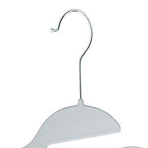 Simplify 40 Pack Ultimate Hanger | S-Shape Collar Saver | Ultra-Thin | Non-Slip | Accessory Bar | Belts | Scarves | Ties | Tank Top | Closet Organization | White