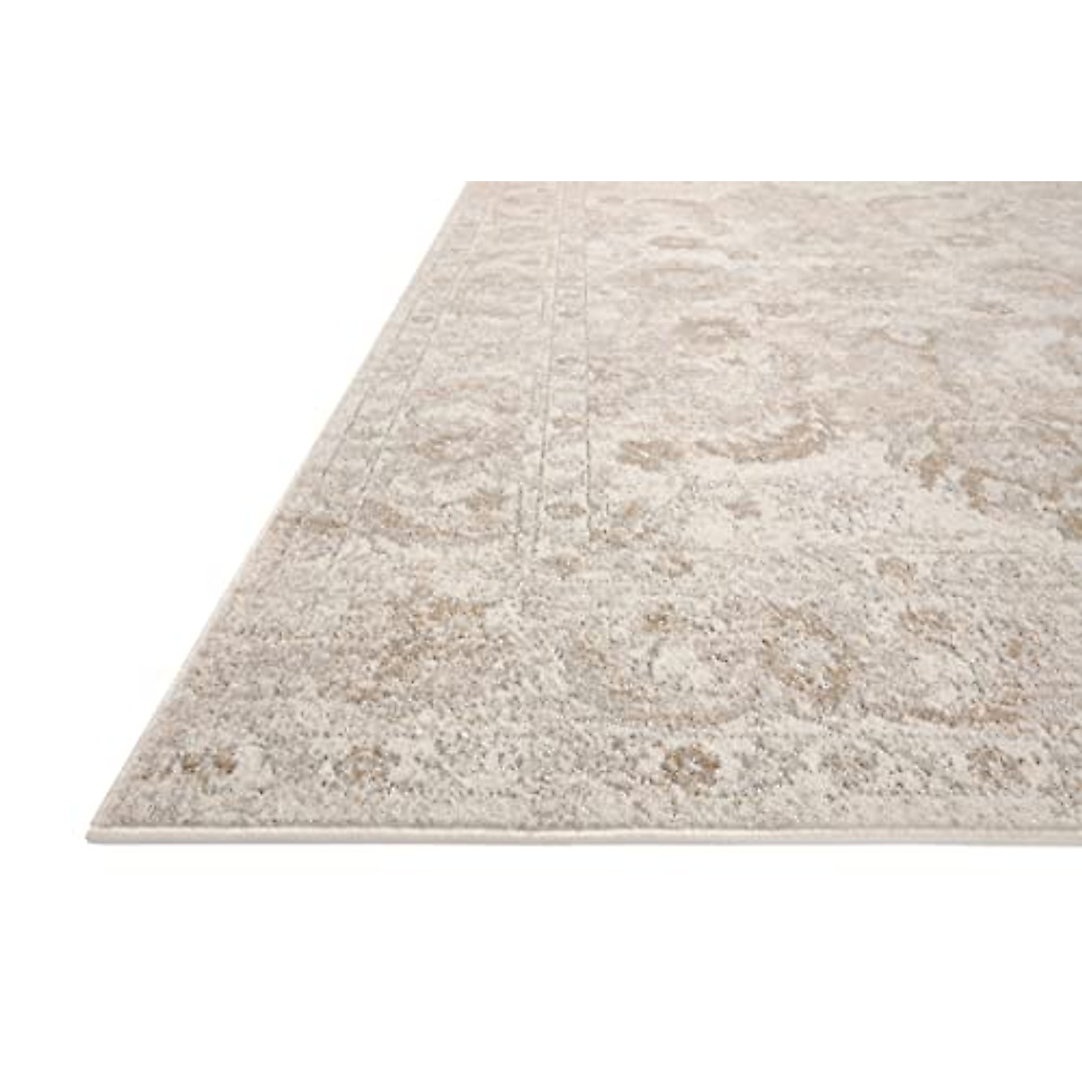 Loloi II Odette Collection ODT-03 Ivory/Beige, Traditional 7'-10" x 10' Area Rug