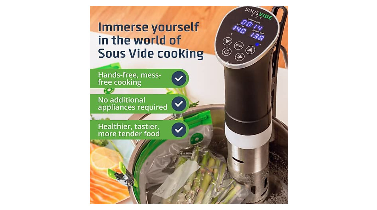 SousVide Art Precision Cooker Kit – Restaurant-Quality Cooking at Home