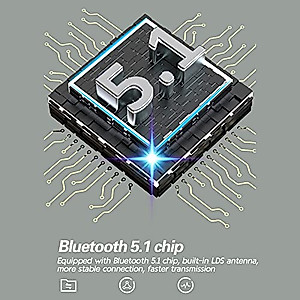 JS81 Bluetooth-Compatible V5.1 Smart- in-Ear Mp3 Stereo Sports Facility with Digital Display A Led (Black)