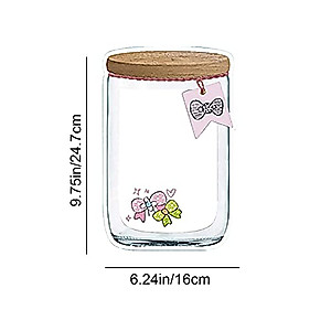 Enkrio 20 Pieces Reusable Mason Jar Zipper Bags, Refrigerator Organizer Stand-up Airtight Seal Saver Bags for Seeds Candy Biscuits Spices (20Large)