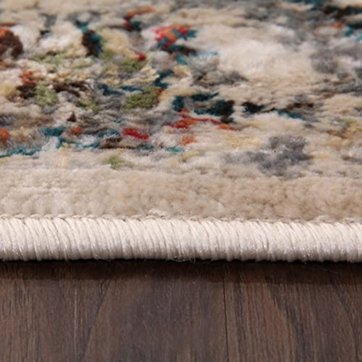 SUPERIOR Marquis 2' 7" x 8' Indoor Area Rug, Teal