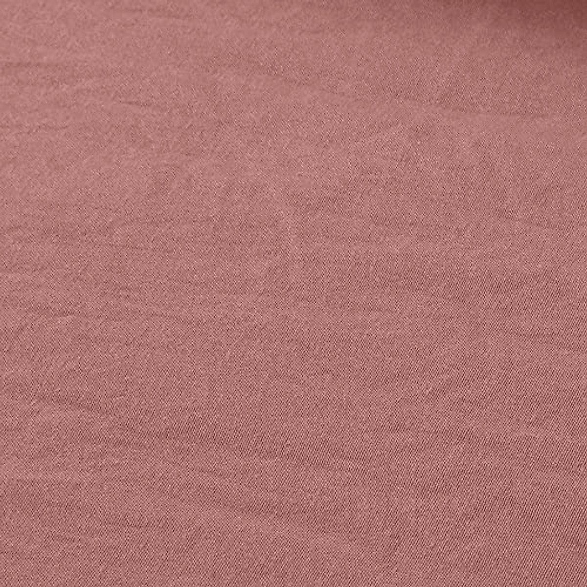 Modern Threads - Comforter Set - Down Alternative Brushed Microfiber - Elegant All Season Bedspread Set - Includes Comforter, Shams, & Decorative Pillow - Luxurious Bedding - Dark Rose