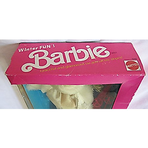 Mattel Barbie 5949 1990 Winter Fun Doll