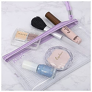 レイメイ藤井 Kept Raymay Fujii KPF603R Pencil Case, Clear Pen Case, Red