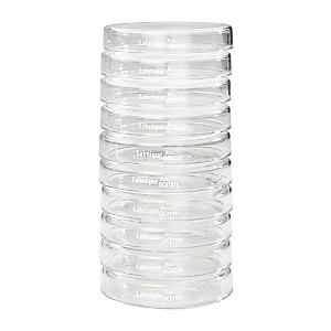 Microyn Borosilicate Glass Petri Dish with Lid, Tissue Culture Dish (90 mm, Pack of 10)