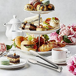 Serving Tongs,Buffet Tongs, ACAUTO Stainless Steel Food Tong Serving Tong Small Serving Tongs Stainless Steel Mini Appetizer Tongs, Set of 6 (5 Inch(12 Pack))