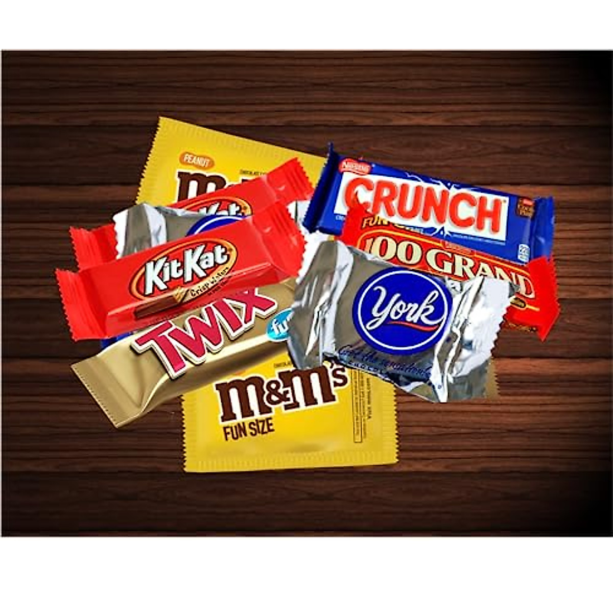 CANDYMAN Ultimate Gift Bundle with 10 Pounds Chocolate Candy Variety Pack Including Individually Wrapped USA Favorites