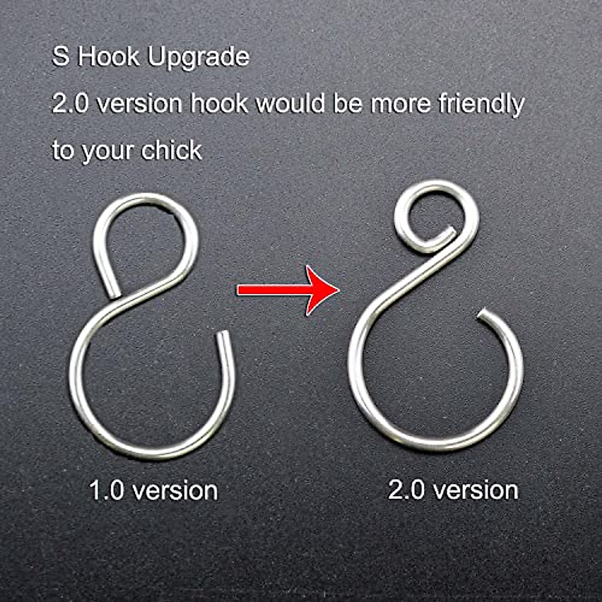 Chicken Vegetable Hanging Feeder Toy for Hens Pet Chicken Veggies Skewer Fruit Holder for Hens Large Bird