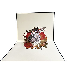 Corpse Couple, Corpse Bride and Groom, Funny Wedding Card, Birthday Card, Halloween, Valentine's Day, Day of the Dead, Dia de Muertos (on Flower)