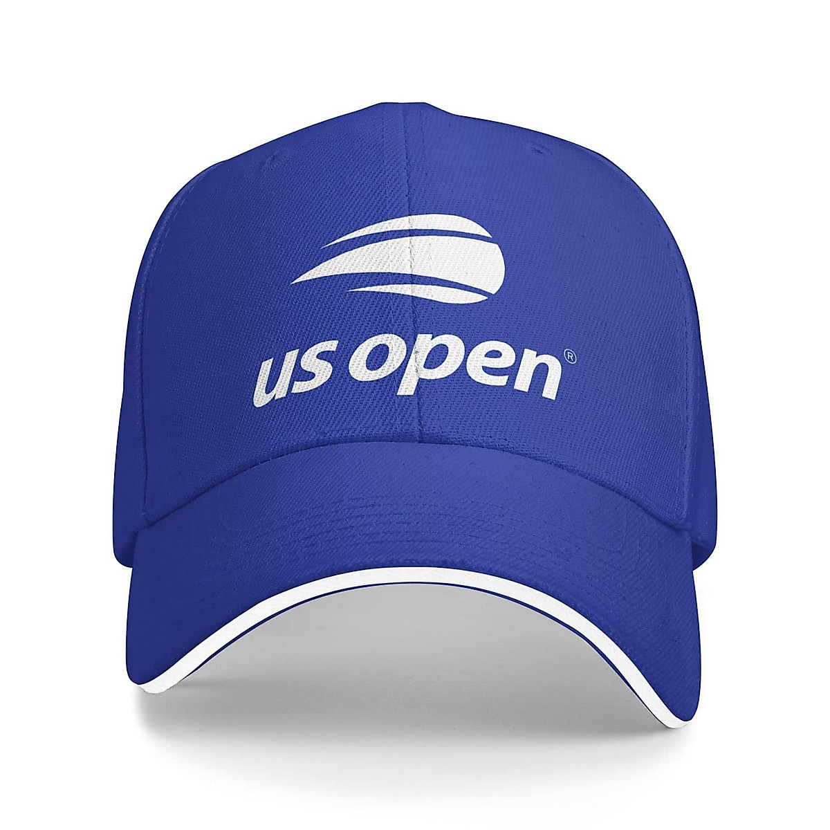 Us Open Tennis 2023 Sandwich Cap Unisex Classic Baseball Capunisex Adjustable Casquette Dad Hat Blue