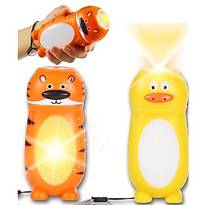 Kids Flashlights and Kids Lanterns, 2-in-1 LED Kids Camping Lantern Night Light, Better Than Headlamps, Kids Camping Gear Must Haves