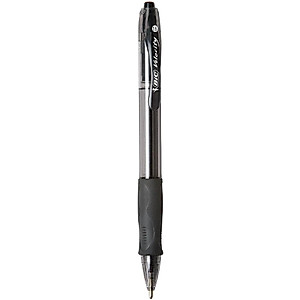 BIC Glide Bold Retractable Ballpoint Pens, Bold Point (1.6mm), Black Ink Pens, 36-Count Pack, Pens for School and Office Supplies (VLGB361-BLK)