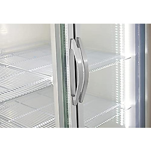Kratos Commercial Refrigerator - 2 Glass Door Reach-in Dispaly Refrigerator, 54" W, 49 Cu Ft (69K-761)