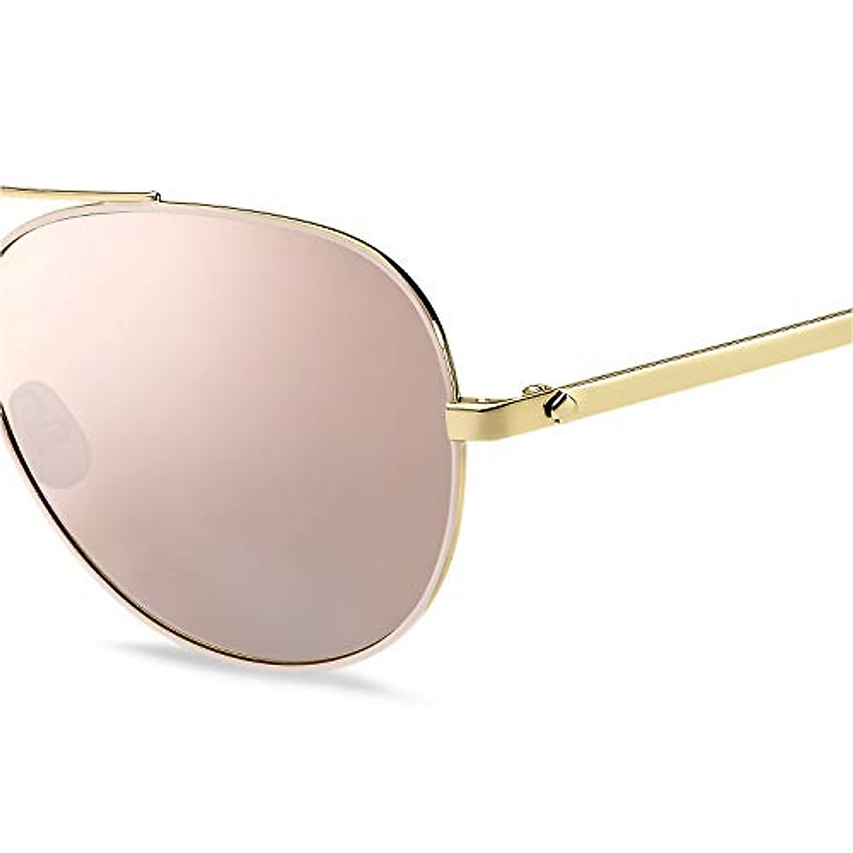 Kate Spade New York Women's Avaline 2 Aviator Sunglasses, Gold HAVN, 58 mm
