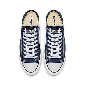Converse Chuck Taylor All Star Canvas Low Top Sneaker, Navy ,6 mens_us/8 womens_us