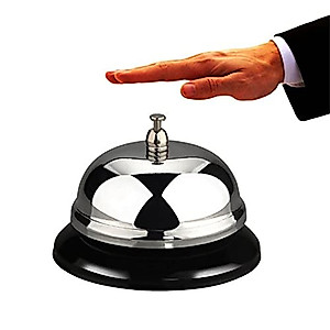 1pcs Call Bell, Counter Bell Ring for Service ，Service Bell Dinner Desk Bell for The Porter Kitchen Restaurant Bar Hotel Schools