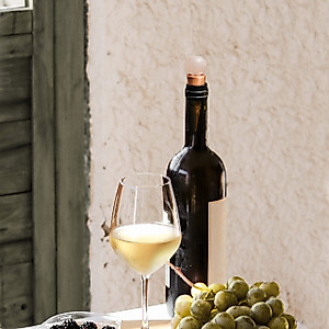 Rose Gold Silicone Wine Stopper - Wine Bottle Stopper with Pink Gemstone, Reusable Wine Corks, Wine Preserver Wine Saver Keep Wine Fresh, Wine Accessories Gifts for Wine Lovers, Wedding Favors, 2 Pack