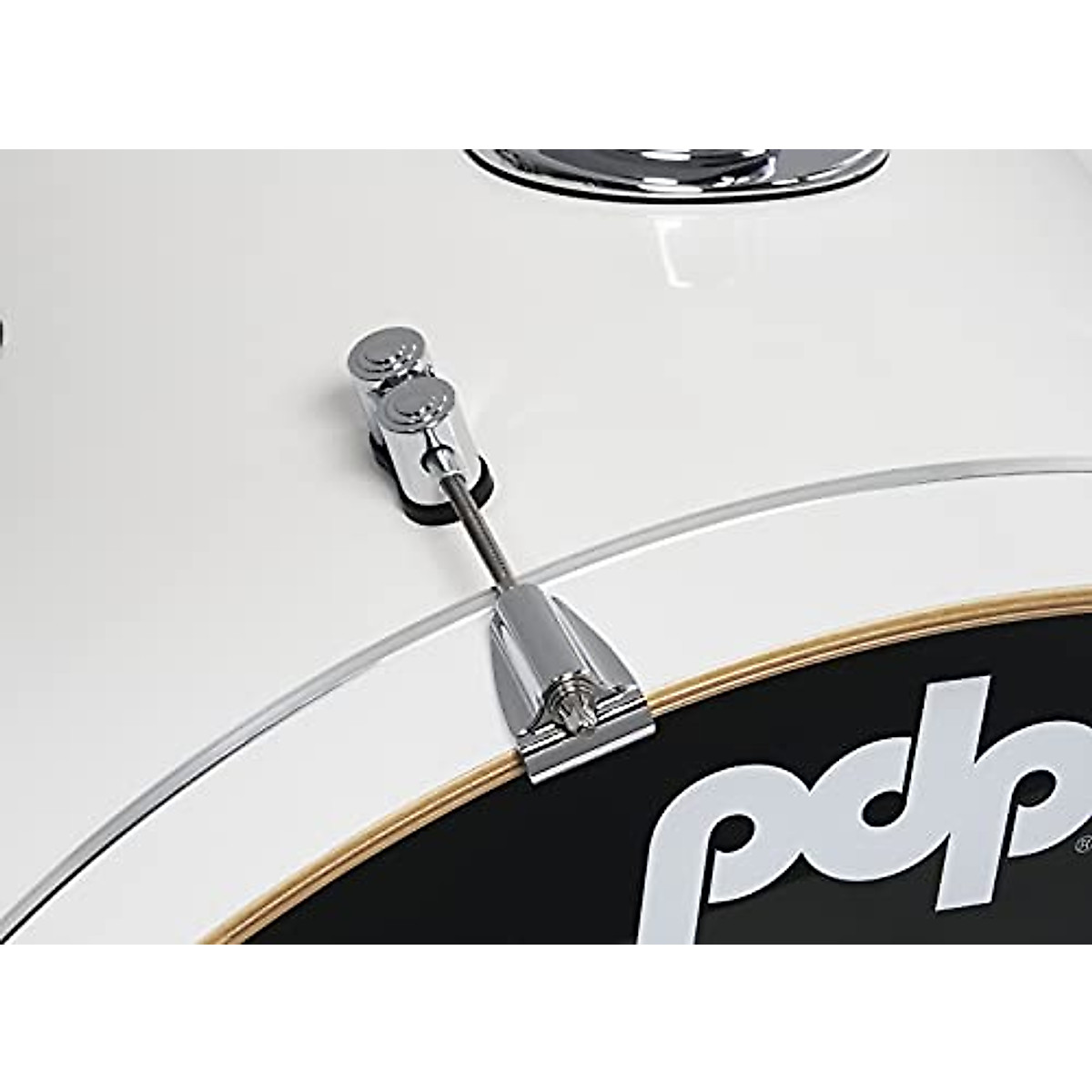 PDP By DW 7-Piece Concept Maple Shell Pack with Chrome Hardware Pearlescent White