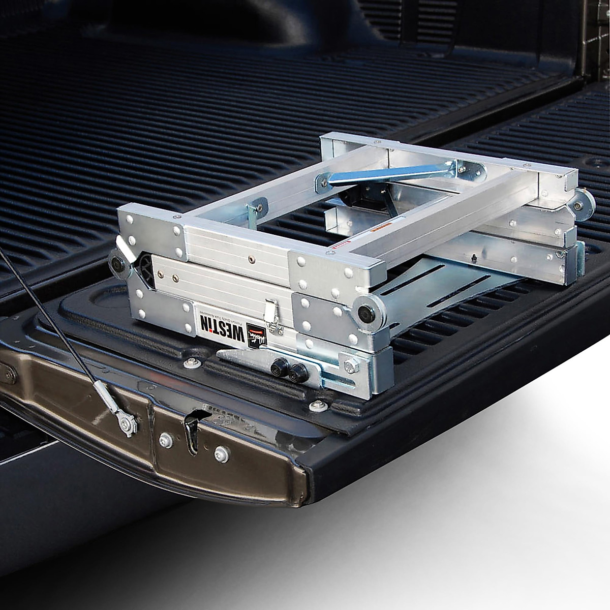 Westin 10-3000 Truck-Pal Tailgate Ladder,Silver