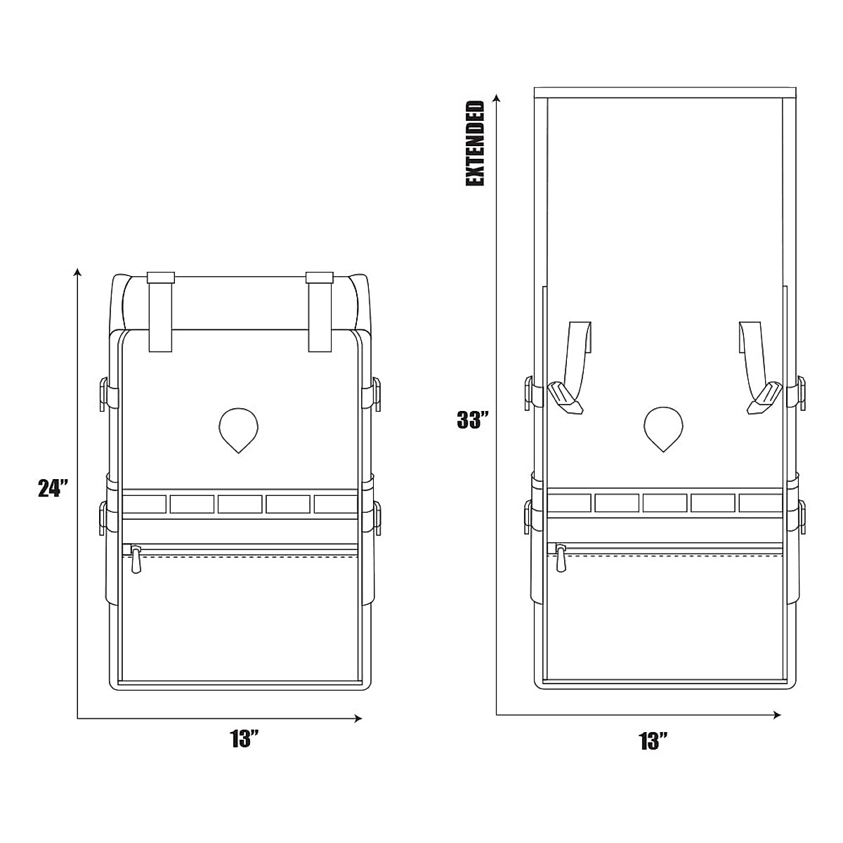 Skunk Vatra Rollup Backpack Olive Green - Smell Proof - Water Proof