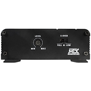 MTX Motorsports UNI-1-MUDBTRC Universal Bluetooth Audio Package with Amplifier and 2 Roll Cage Speakers