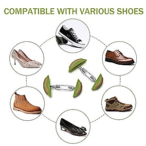 kupnos 1 Pair Mini Shoe Stretchers Women Wide Feet, Non-Slip Adjustable Shoe Widener Expander Shaper for Women Men Width Extender
