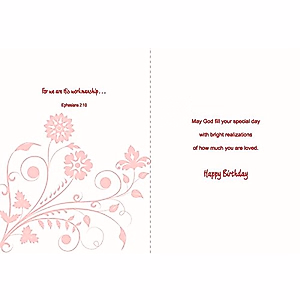 Birthday - "Rejoice" - KJV Scripture Greeting Cards - Boxed - (Box of 12)