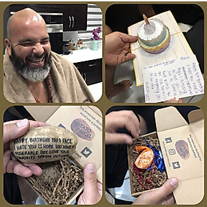 Potato Birthday Bundle - Gift Your Loved ones thier face on a real potato. Includes a Surprise Gift Box. As seen on Shark Tank!