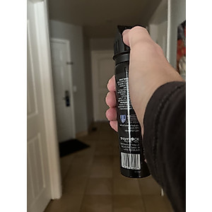 NW Self Defense Products Redd, Tactical OC/CS Pepper Spray - Flip Top Stream (4 oz)