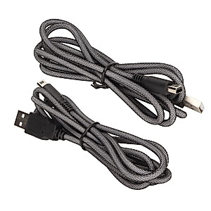 Septpenta 2Pcs 5ft 3DS/ 2DS USB Charger Cable, Supports Playing While Charging, Portable Power Charging Cord Cable for 2DS 3DS 3DS XL New 3DS New 3DS XL New 2DSXL NDSI NDSI LL