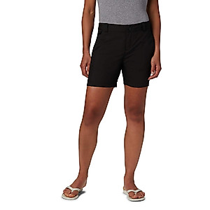 Columbia Women's Standard W PFG Buoy Water Short, Black, 6x8