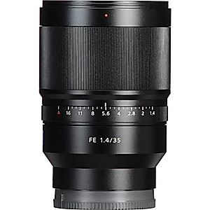 Sony SEL35F14Z Distagon T FE 35mm f/1.4 ZA Standard-Prime Lens for Mirrorless Cameras