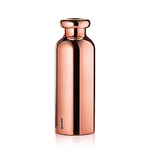 Guzzini On The Go Thermal Travel Bottle, Spalvieri & Del Ciotto, Ø 7.3 x h21.2 cm, 500cc, Gold