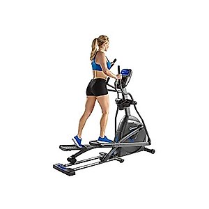 Horizon Fitness EX-59 Elliptical Trainer Exercise Machine for Home Workout, Fitness & Cardio, Compact Cross-Trainer with Bluetooth, Built-in Speakers, 10 Resistance Levels, 300 lb Weight Capacity