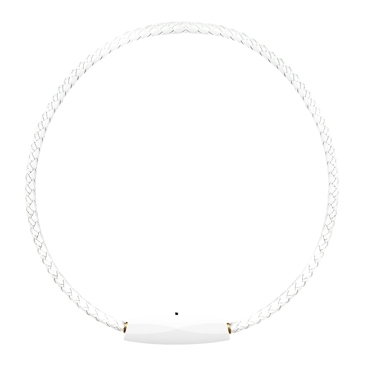 Airvida M1 Ionic Wearable Air Purifier (White) – Up to 99% Pollutant Removal Rate, Stylish & Lightweight with 3 Modes, Titanium Necklace & Clip, Silent Operation, 20g