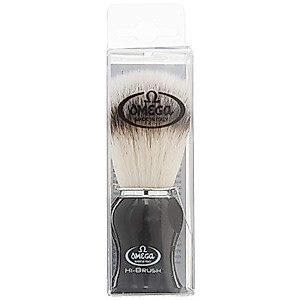 Omega 0146206 HI-Brush Synthetic Shaving Brush