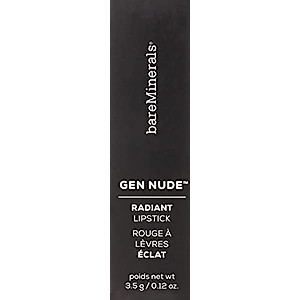 Bareminerals Gen Nude Radiant Lipstick - Nudist, 0.12 Oz
