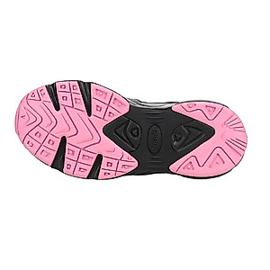 Propét Women's Stability X Shoe, Black/Berry, 13 4E US