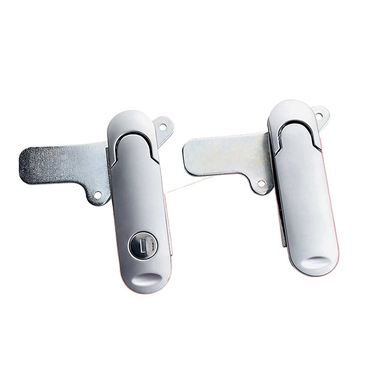 Electric Cabinet Panel Cam Lock Pull Type Pop Up Door Lock with Keys Hardware 1Pcs