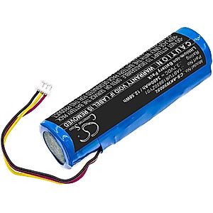 FITHOOD Battery Replacement for AKAI EWI 5000 5000 Solo 1ABTUR18650ZY01 (3400mAh/3.7V)