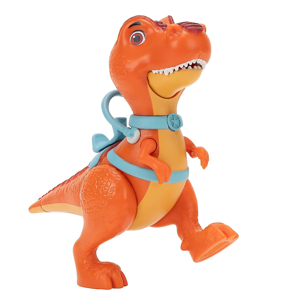 Dino Ranch Deluxe Dino 2-Pack - Features Biscuit, a 5-Inch Toy T-Rex, and Angus, a 4-Inch Toy Triceratops - Toys for Kids Featuring Your Favorite Pre-Westoric Ranchers