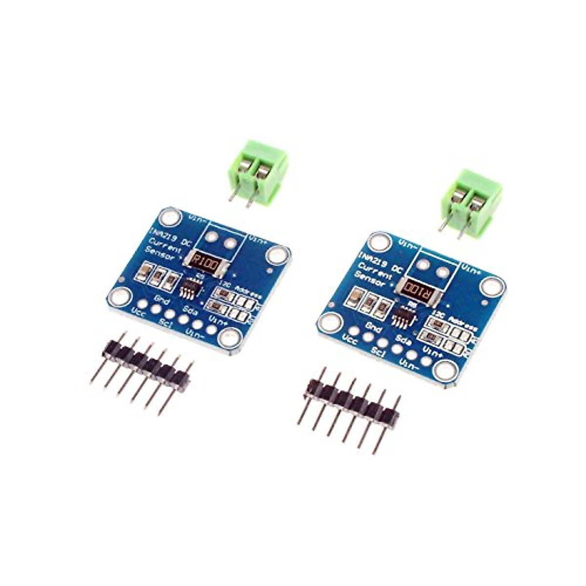 NOYITO INA219 Bi-Directional DC Current Power Supply Sensor Breakout Module (Pack of 2)